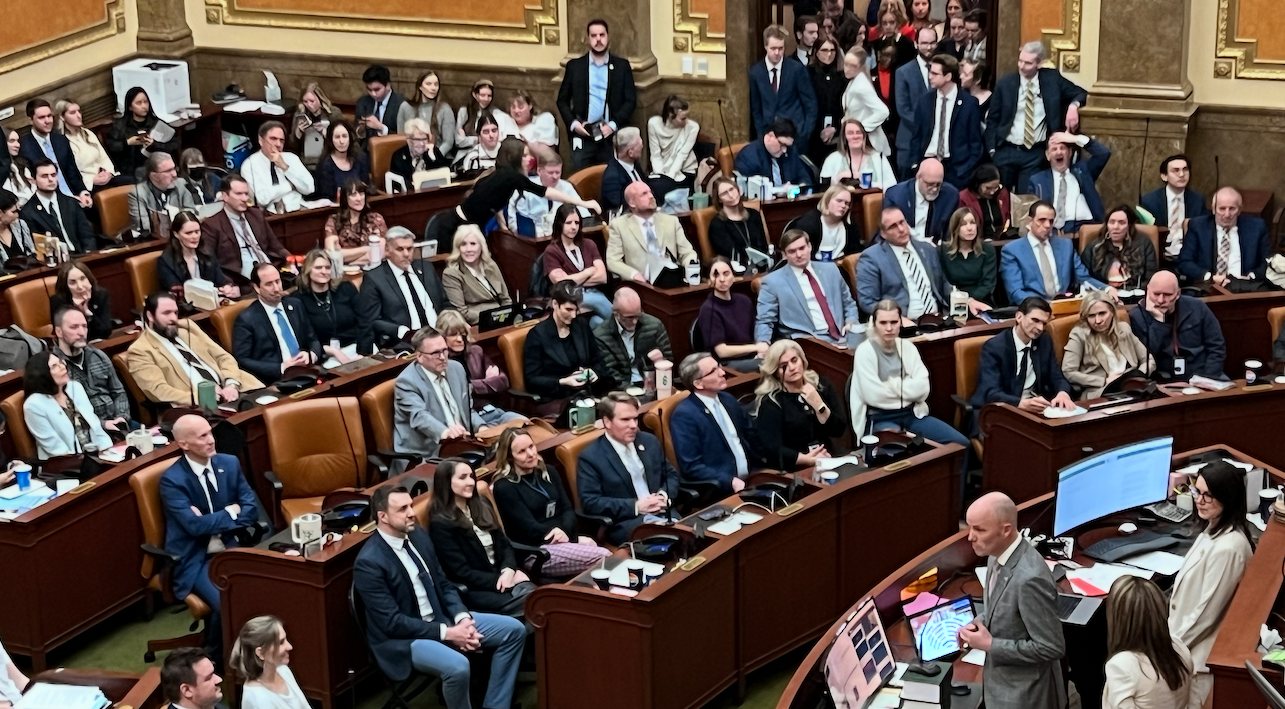 Utah State Legislature in session